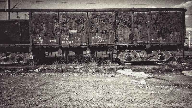 Old train stock photo. Image of abandoned, train, dirty - 80159594