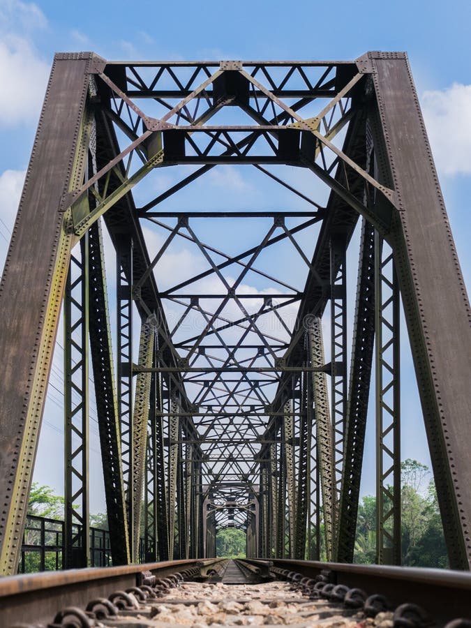 Old railway bridge stock image. Image of song, road, wood - 31599097