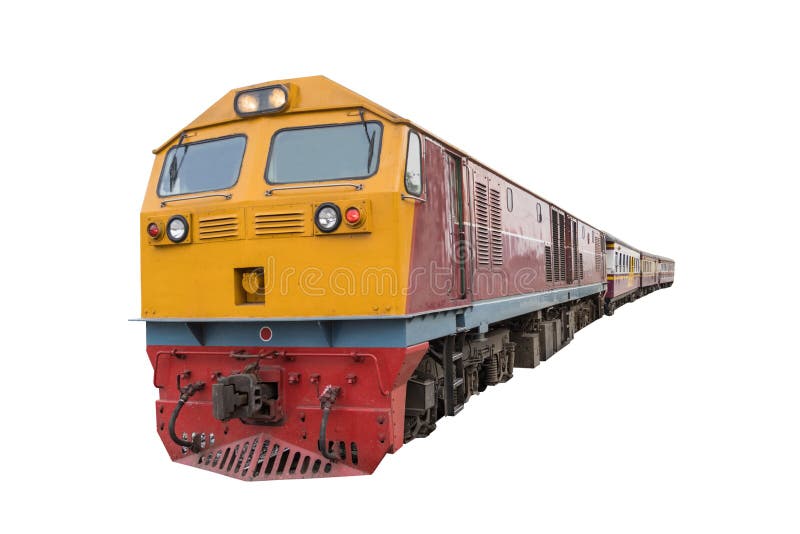 Old Train and Carriage Bogie with Isolated White Stock Photo - Image of ...