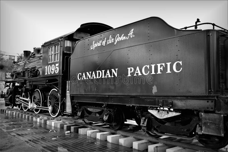 Old Train in Kingston, Canada Editorial Image - Image of transportation ...