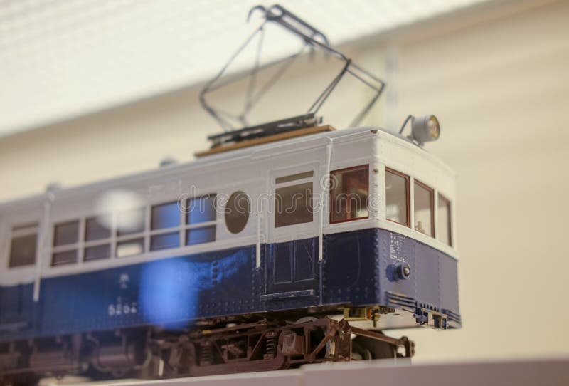Old Train Model Inside the Train Museum Editorial Stock Image - Image ...