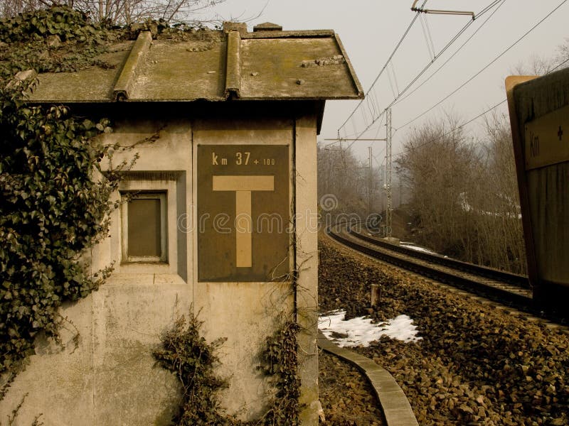 Old Train Station Control Point Stock Photo - Image of control, steam ...