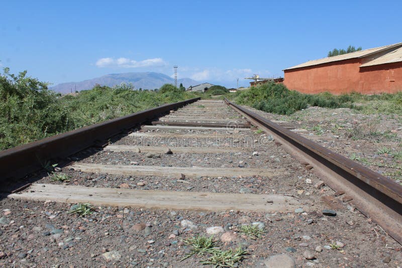 Old Train Tracks stock photo. Image of beautiful, transport - 58359072