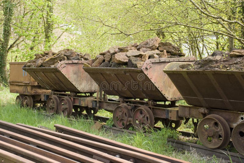 Old train wagons stock image. Image of antique, nature - 5687375