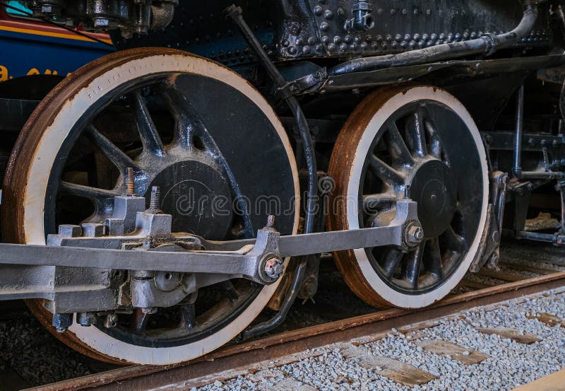 Old Train Wheels stock photo. Image of track, railway - 163331196