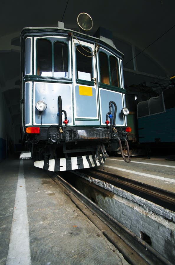 Old tramway stock photo. Image of arrow, ghioroc, retro - 10898954