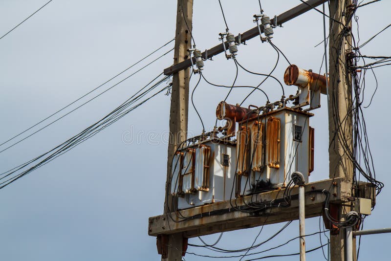 Old transformer stock photo. Image of electric, phased - 41152488
