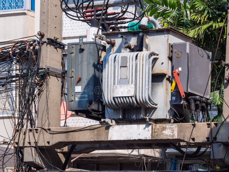 Old Transformer stock image. Image of distribution, generation - 113443895