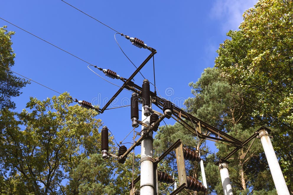 Old transformer station stock image. Image of distribution - 45869971