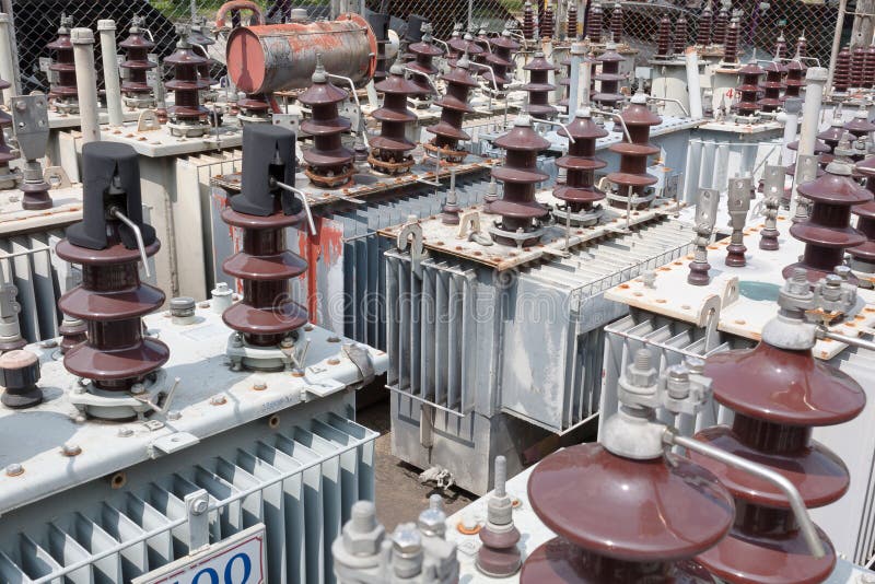Old Transformer in Warehouse Stock Photo - Image of technology ...