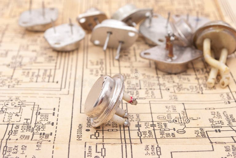 Old transistors stock photo. Image of computers, transistors - 16909474