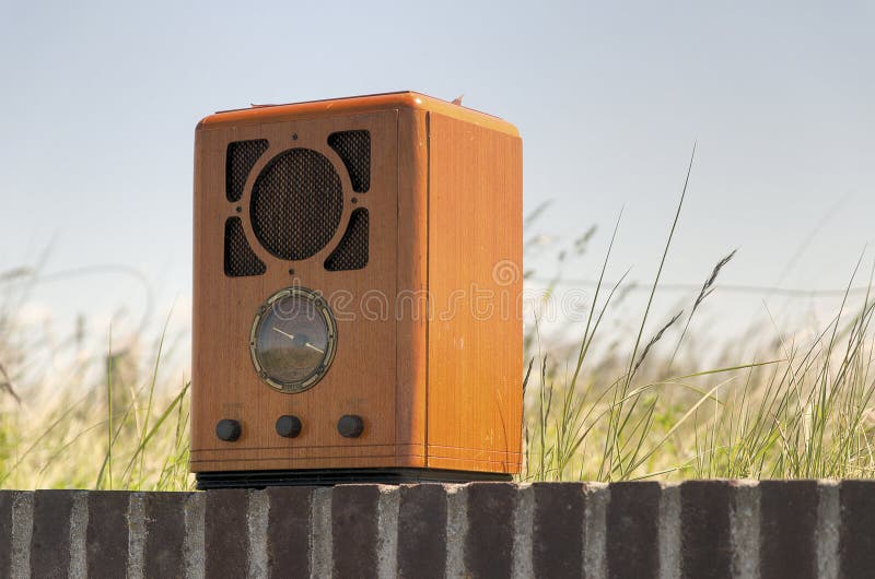 Old Wooden Signal Transmitter from World War II Stock Image - Image of ...