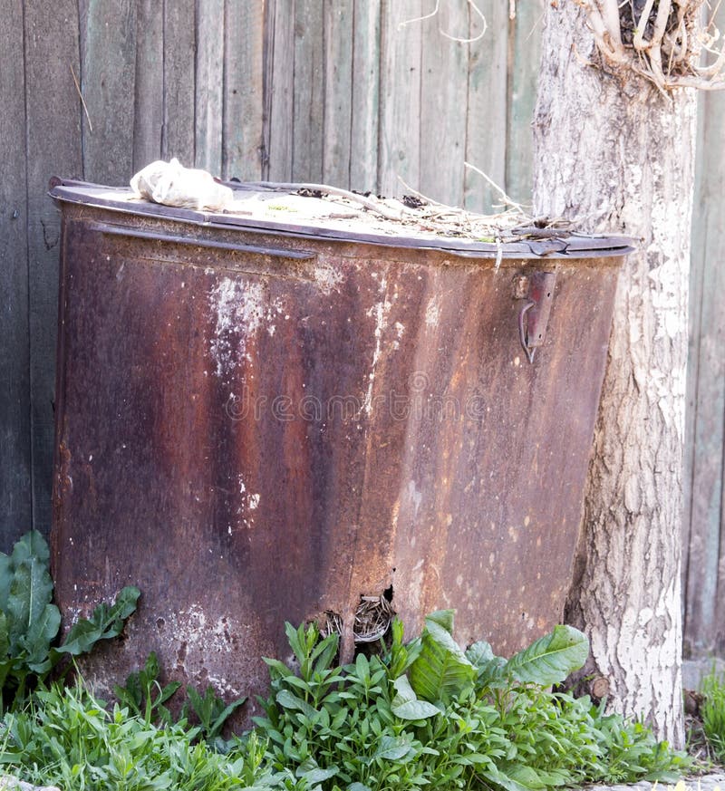 Old trash stock image. Image of rusty, recycle, environmentconscious ...
