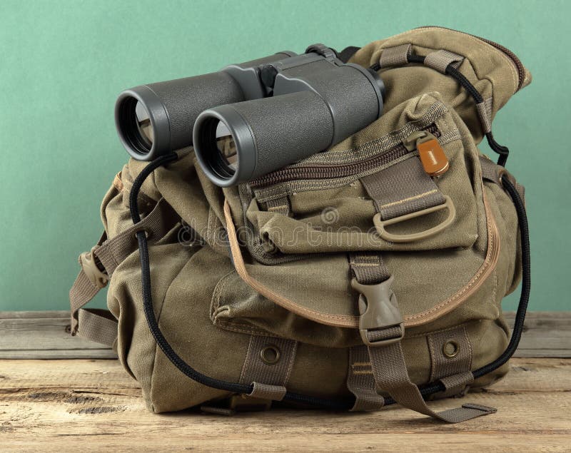 Old travel backpack stock photo. Image of wall, green - 54846028