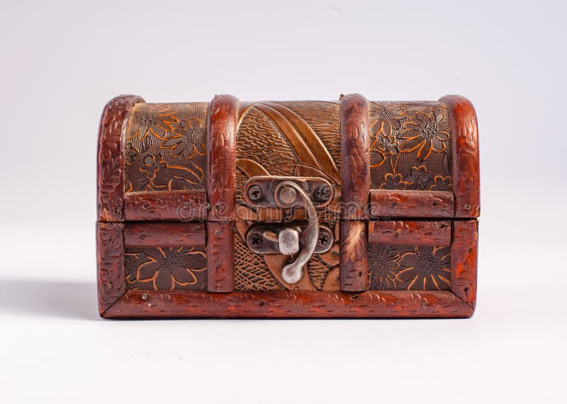 Old treasure chest stock photo. Image of closeup, finances - 119135740