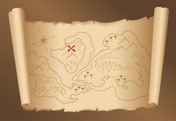 Burnt Treasure Map Stock Illustrations – 686 Burnt Treasure Map Stock ...
