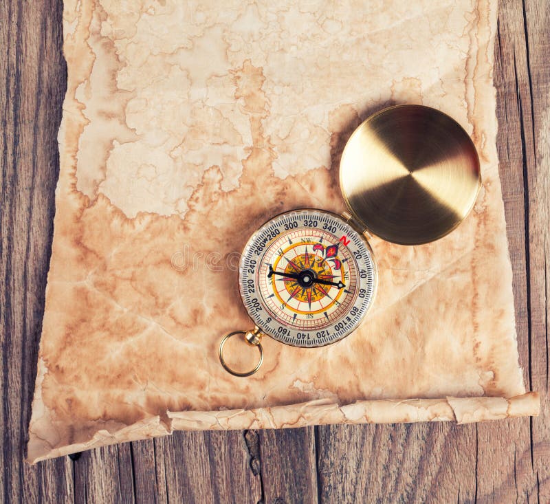 Old treasure map stock photo. Image of antique, brown - 36377756