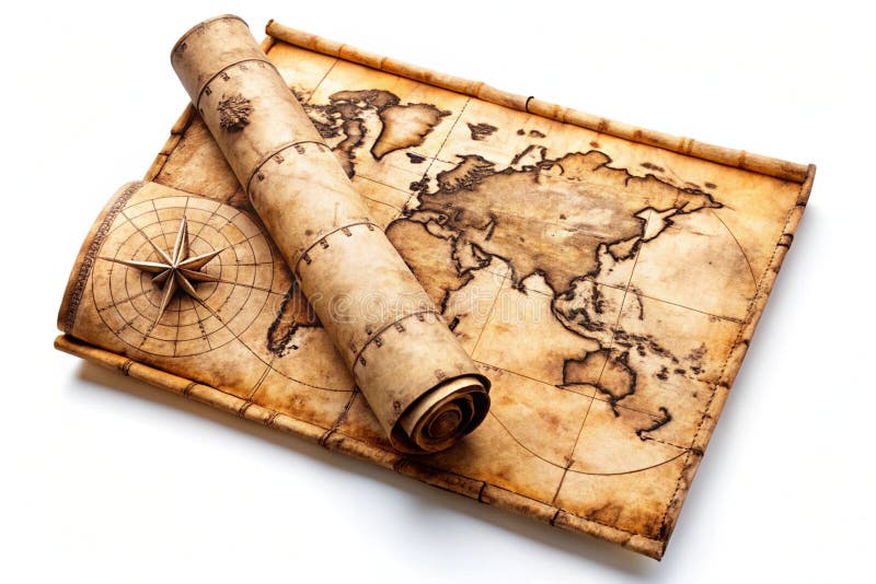 Map Roll Stock Illustrations – 4,681 Map Roll Stock Illustrations ...