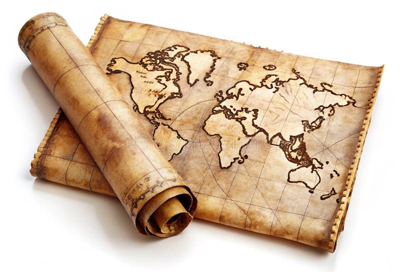 Treasure Roll Map Stock Illustrations – 1,060 Treasure Roll Map Stock ...