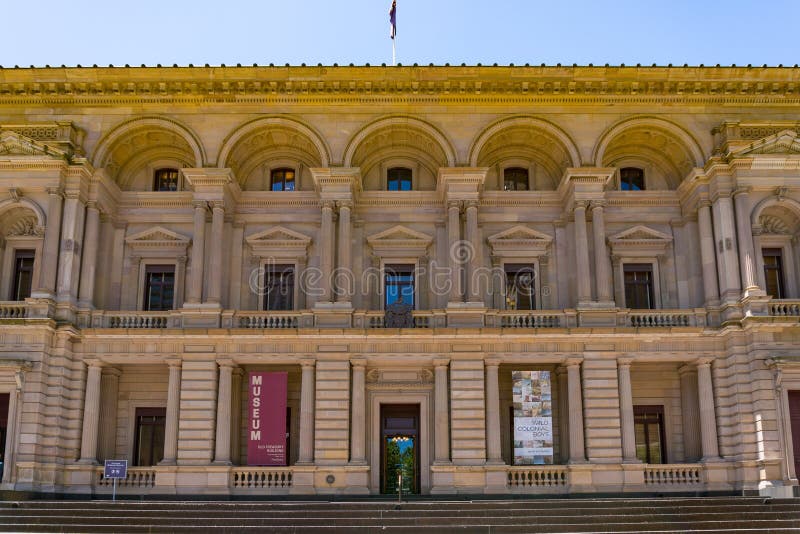 The Old Treasury Building Facade Editorial Stock Photo - Image of ...