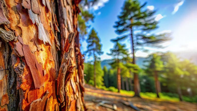 Old Tree Bark with Peeling Tree Bark Stock Footage - Video of growth ...