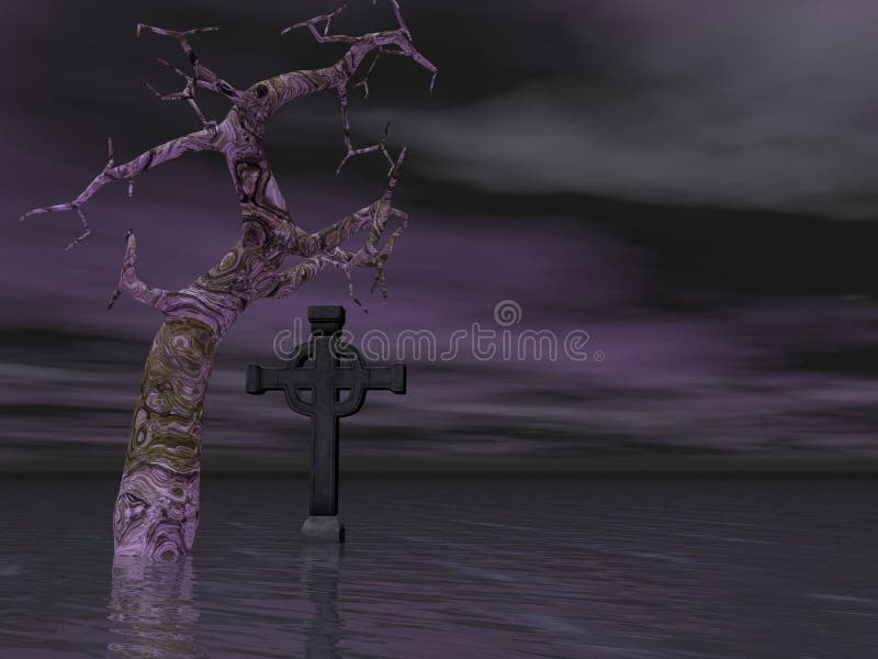 Tree stock illustration. Illustration of death, rotting - 634859