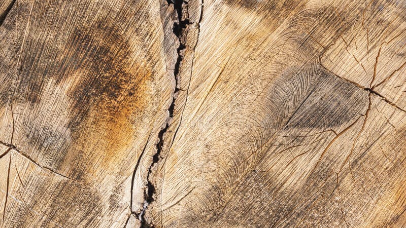 An Old Tree Stump with a Nice Structure Stock Photo - Image of ...