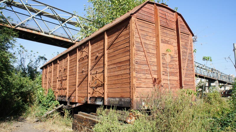 Old trolley stock image. Image of world, used, transport - 48525025