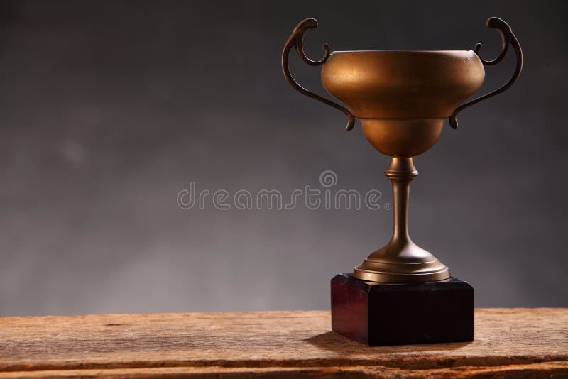Old trophy stock image. Image of winner, competition - 84071295