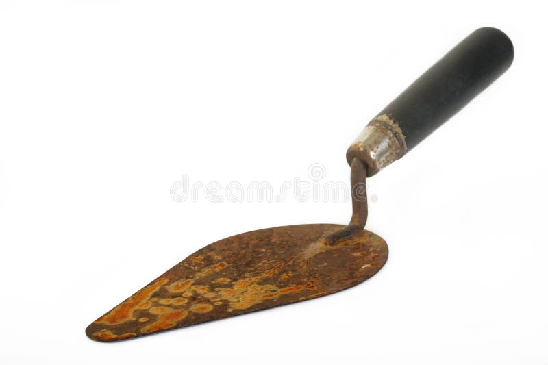 Old trowel stock photo. Image of constructing, tool - 109579636