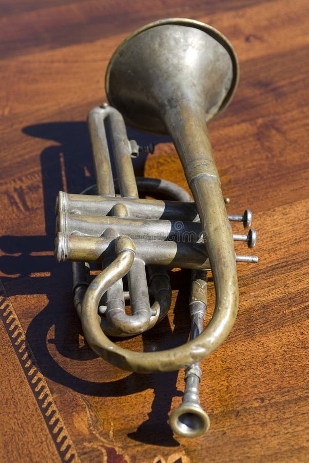 Old Trumpet Stock Photos - Download 4,446 Royalty Free Photos