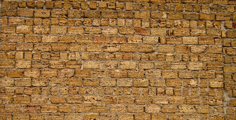 Old Tuff Wall for Background and Design. II Stock Image - Image of ...