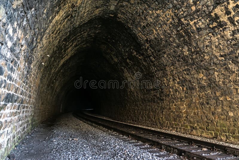 Old Tunnel on Circum-Baikal Railway Stock Photo - Image of masonry ...