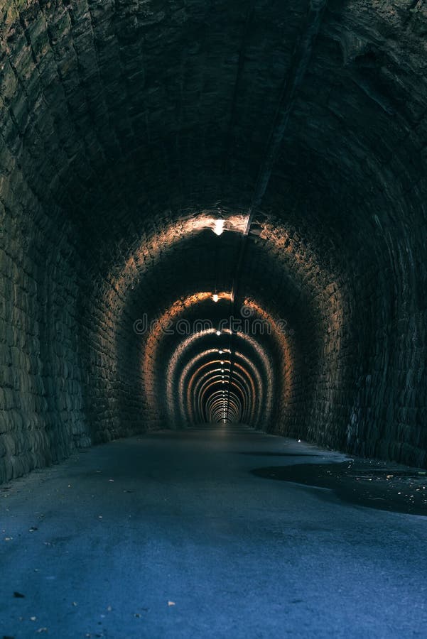 Old tunnel passageway stock image. Image of abstract - 80217755