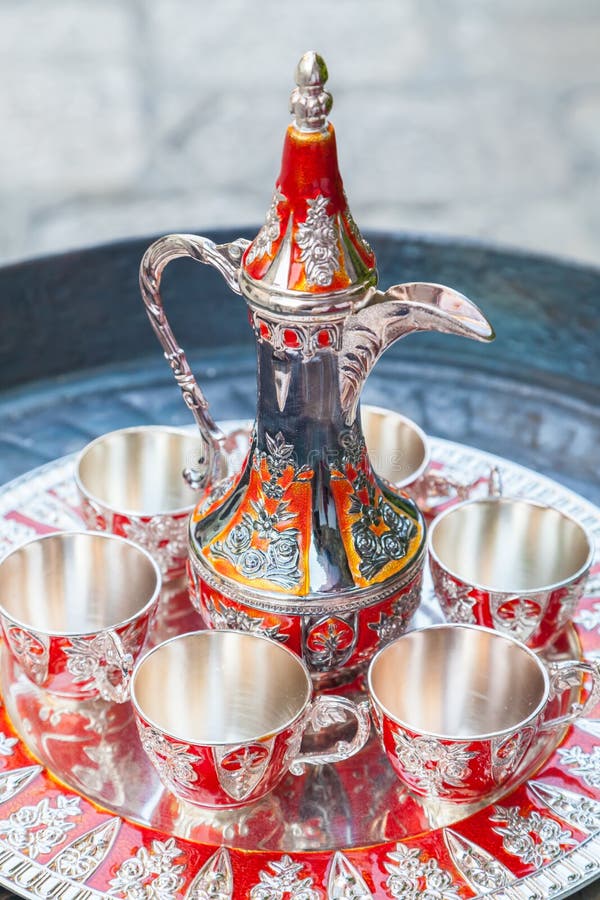 Turkish coffee set stock photo. Image of cezve, coffee - 24445302