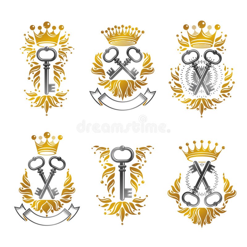 Keys Emblem Stock Illustrations – 1,769 Keys Emblem Stock Illustrations ...