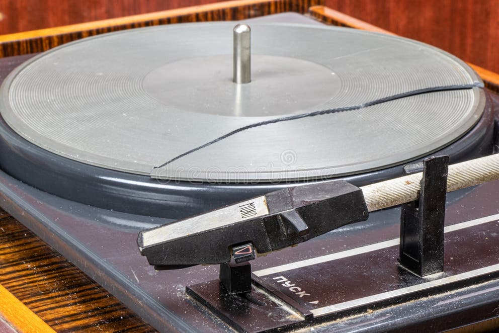 Old turntable 70s stock image. Image of subject, vinyl - 164211737