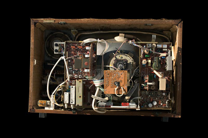 Television and Radio Transmitter Stock Photo - Image of industrial ...