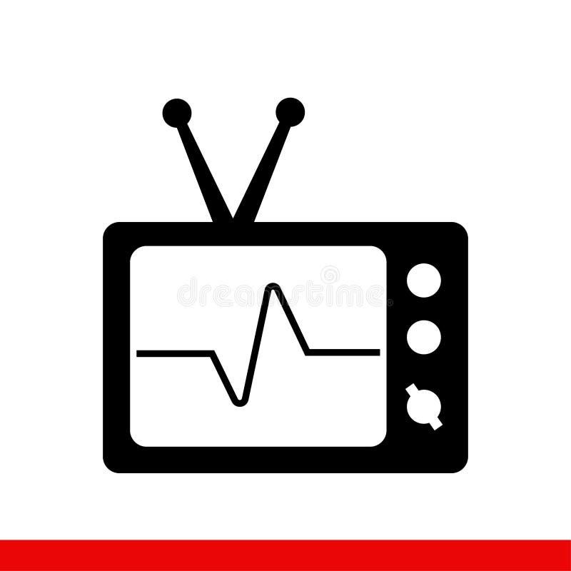 Old tv icon vector eps 10 stock vector. Illustration of lilack - 245748156