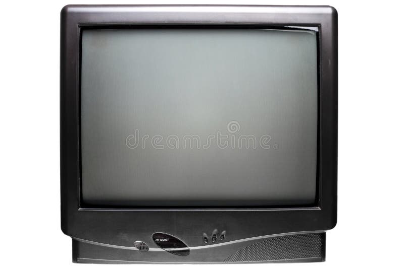 The old TV stock photo. Image of grunge, knob, square - 109740674