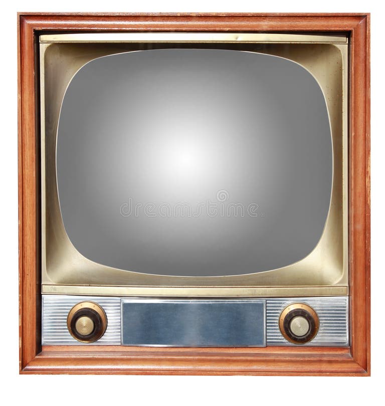 Old Television Outline Stock Illustrations – 7,503 Old Television ...