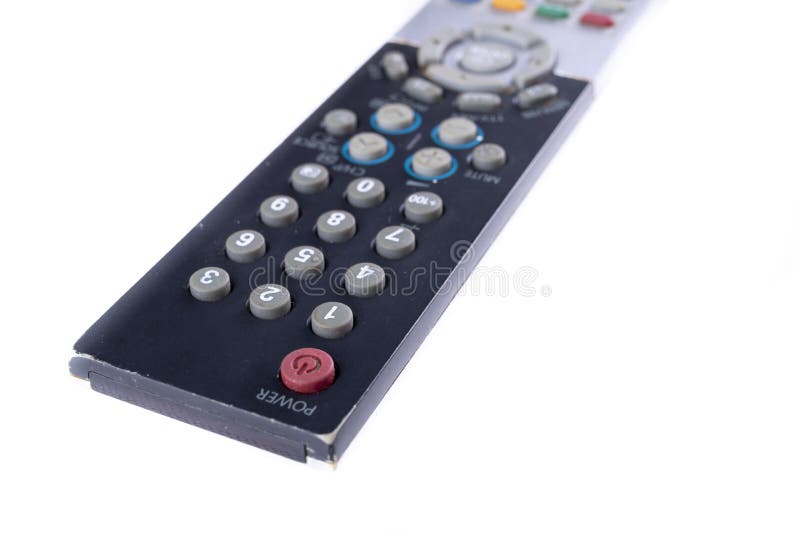 Old TV Remote Control. Accessories for Controlling Electronic Devices ...