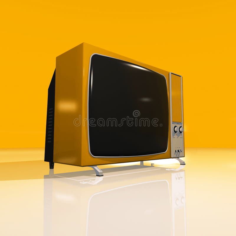 Blank TV - test screen stock illustration. Illustration of media - 4121794