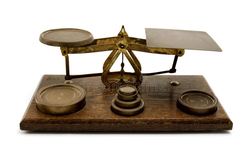 Old balance stock photo. Image of clock, iron, cales, ferrum - 106002