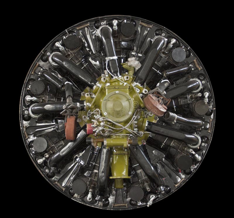 Rotary Aircraft Engine Gif