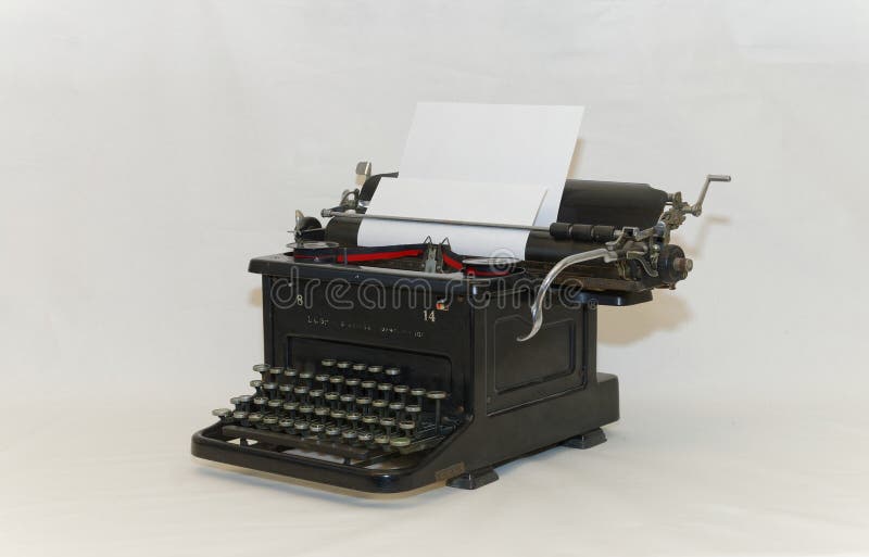 Old Typewriter Front Sideview Stock Photos - Free & Royalty-Free Stock ...