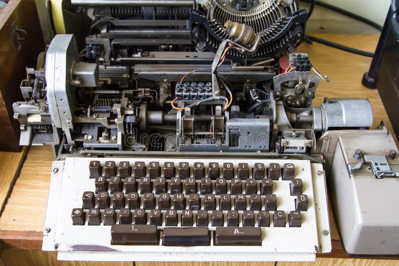 Old Typewriter Machine stock image. Image of machine - 49646663