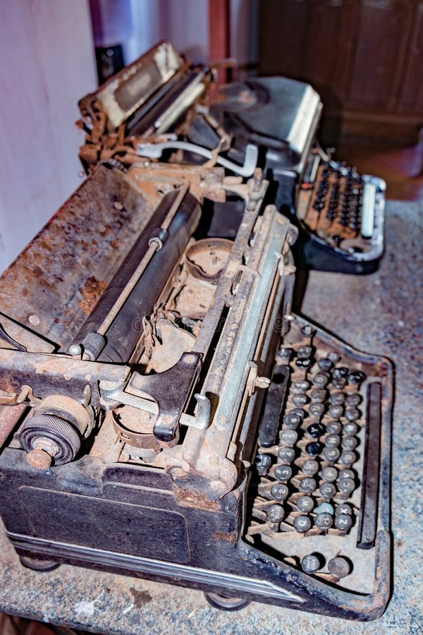 Old Typewriter stock photo. Image of classic, nostalgia - 100249586