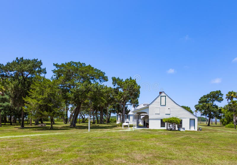 Old Typical Historic Farmhouse Stock Photo - Image of south, carolina ...
