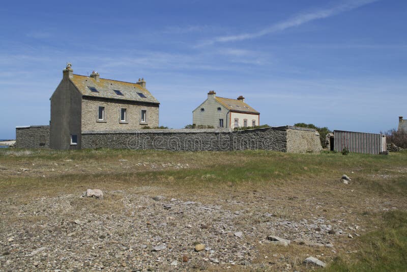 Old Typical Houses in Western Normandy Stock Photo - Image of wall ...